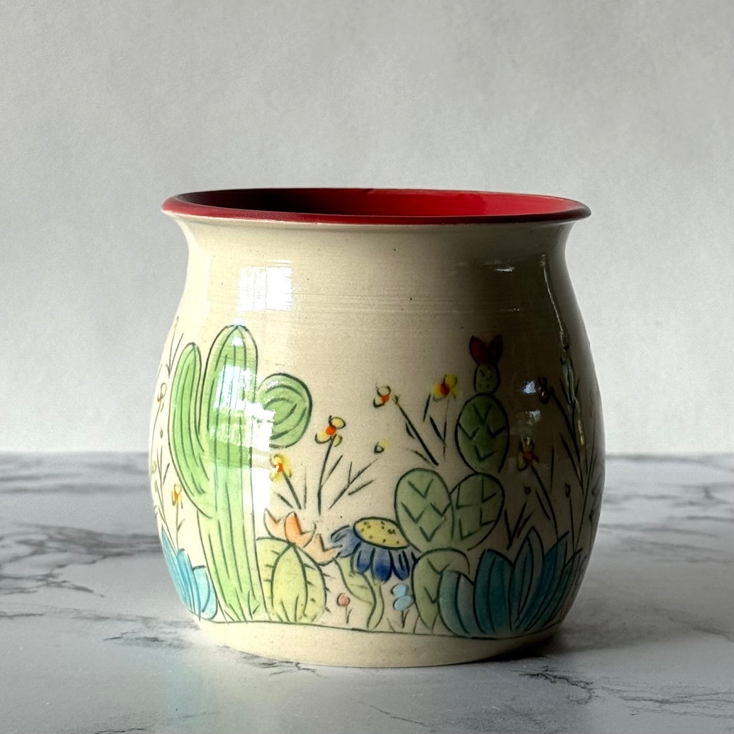 Colorful Cactus Collection – Melissa Henshaw Ceramics